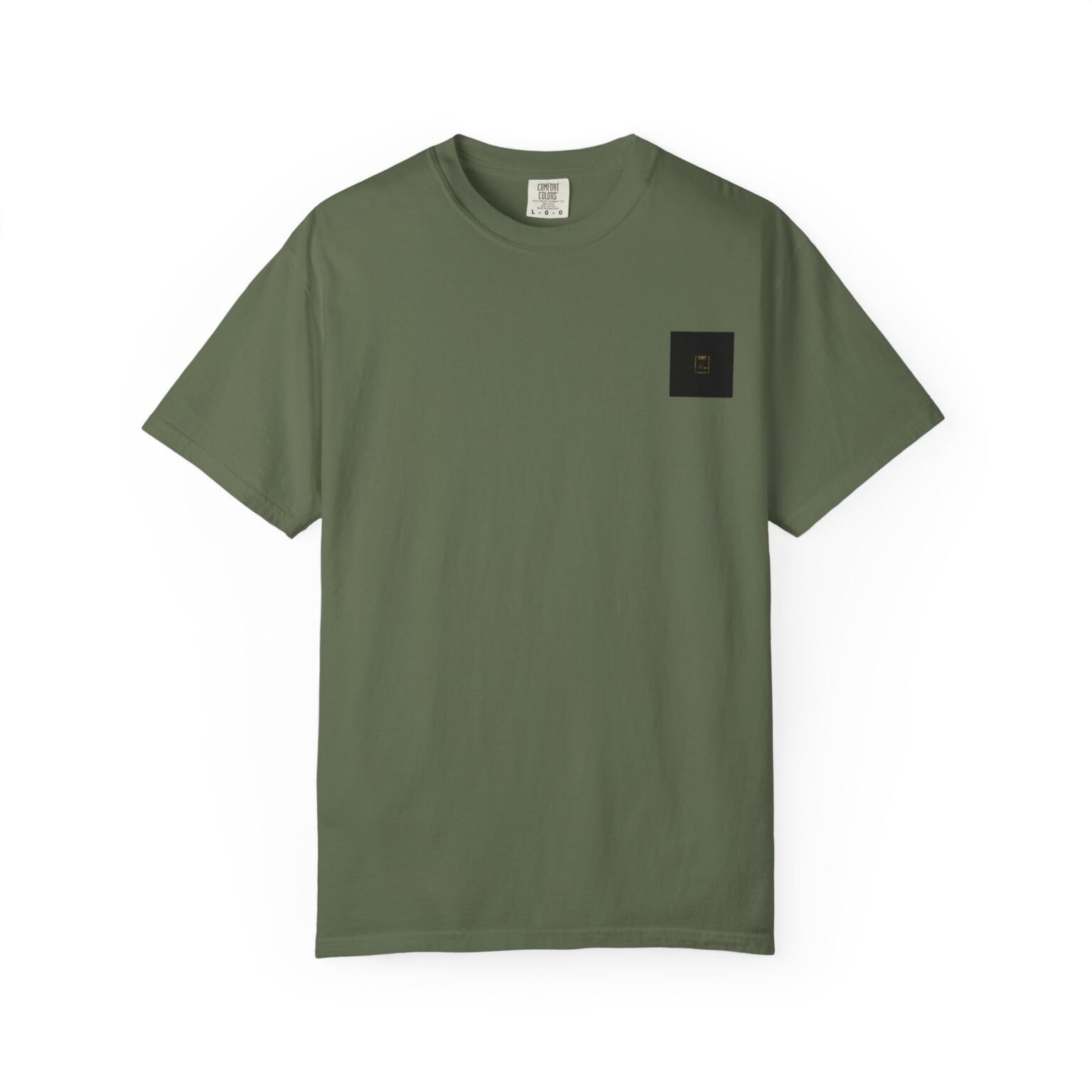 ESSENTIAL Gold Logo Luxury T-Shirt — SARIT Fashions Garment-Dyed Tee ...